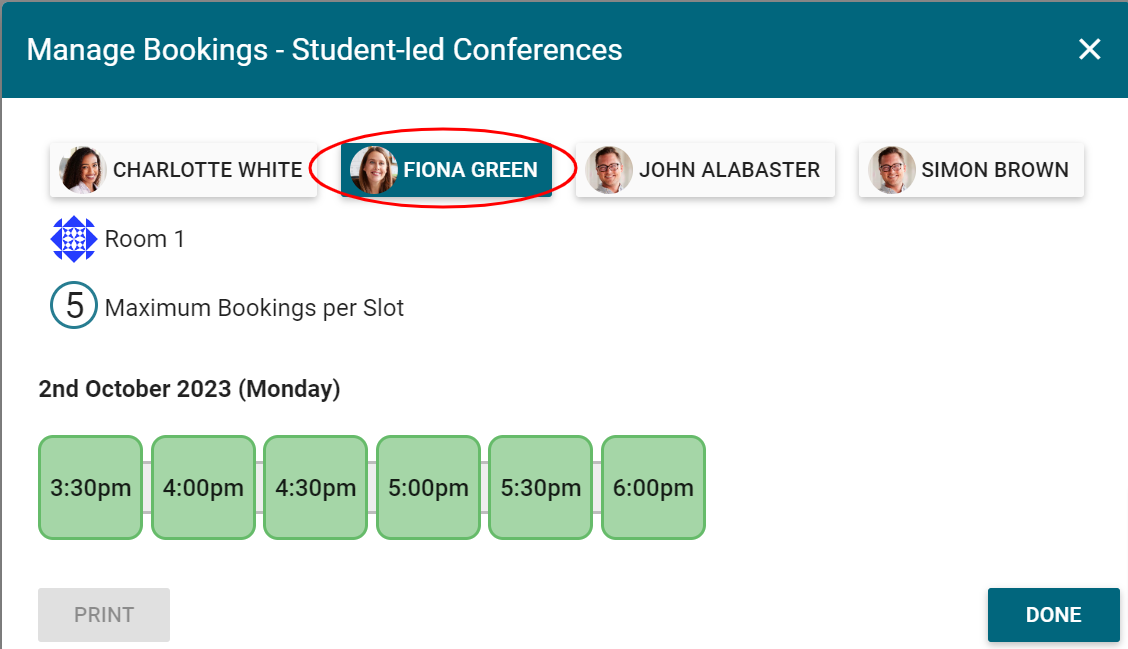 Managing a School Bookings Event as an Administrator – Hero