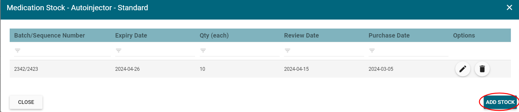 Adding a Medication to the Medications Register – Hero