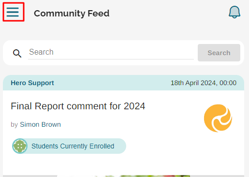 Logging into Hero - Information for Families – Hero