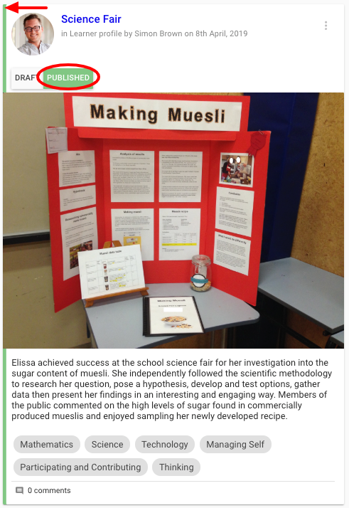 Writing a Post – Hero