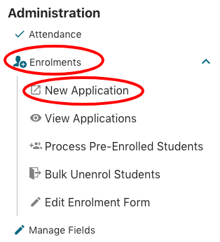 Adding a New Student – Hero