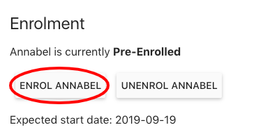 Changing Students from Pre-Enrolled to Enrolled – Hero