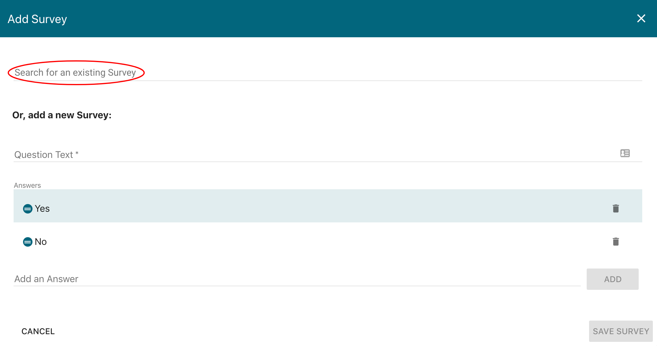 Adding a Simple Survey to a Community Feed Post – Hero